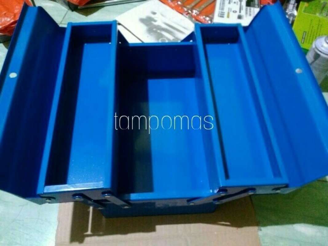 Promo Tool Box Besi 2 Susun Tempat Perkakas Kerja Diskon 23% di Seller ...