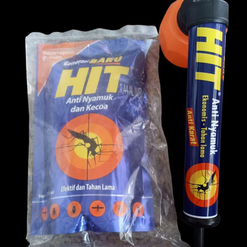 Jual Paket Pompa Semprotan Nyamuk Dan Hit Cair Isi Ulang Kemasan 700Ml ...