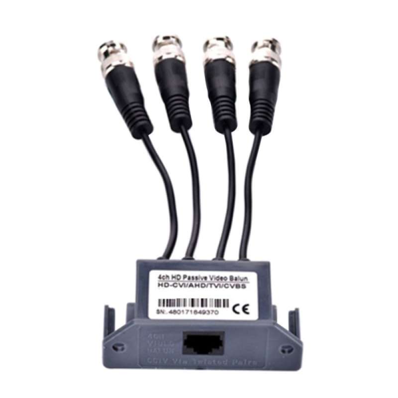 Jual 4 Channel Passive Camera Utp Bnc Video Balun Transceiver Rj45 Cat5 Cable Di Seller Homyl ...