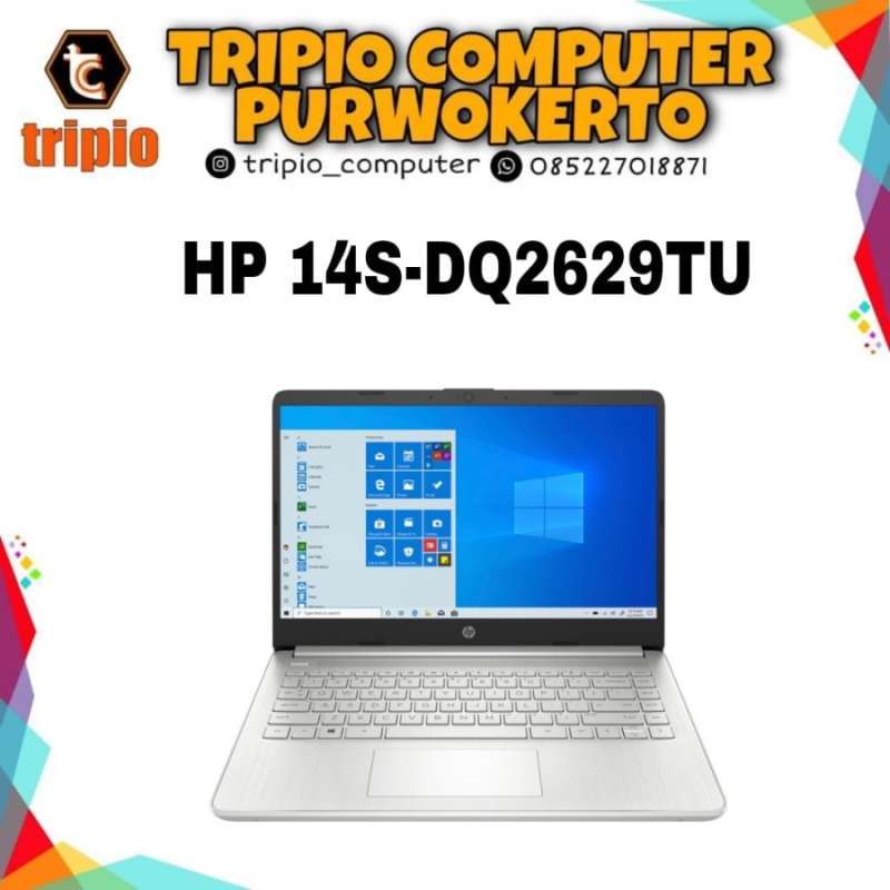 Jual Laptop Nb Hp 14s-dq2629tu I3.1115g4 8gb 512gb 14 Win11+ohs Di ...