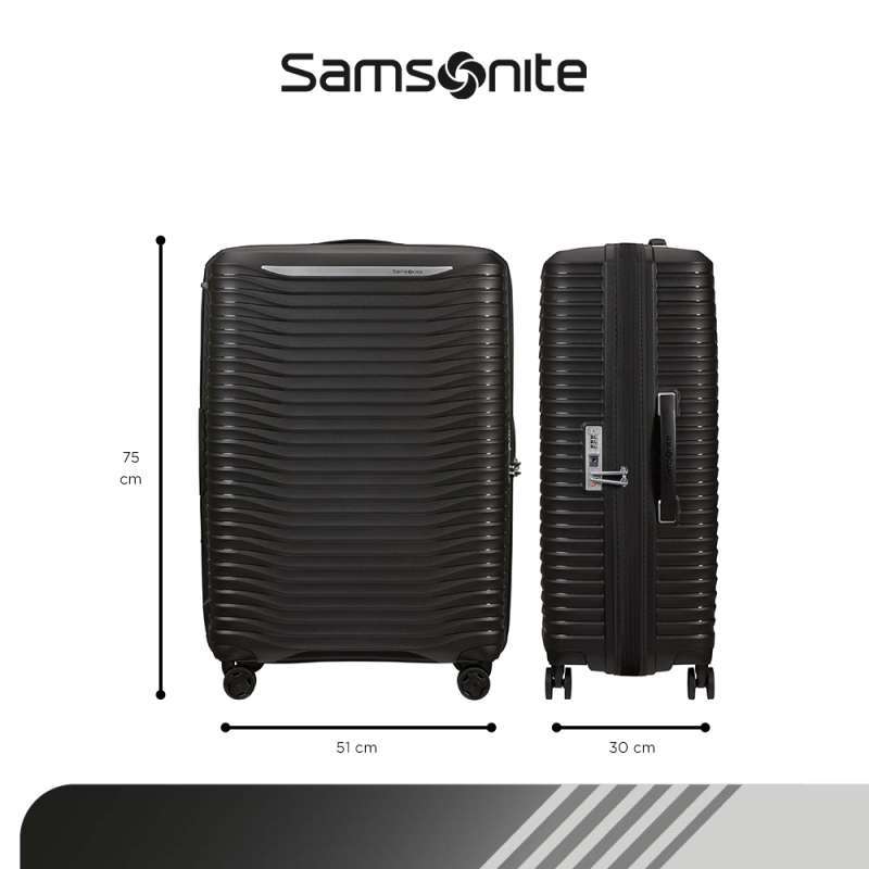 Jual Samsonite Koper Hardcase Upscape Large 28 inch - Black di Seller ...