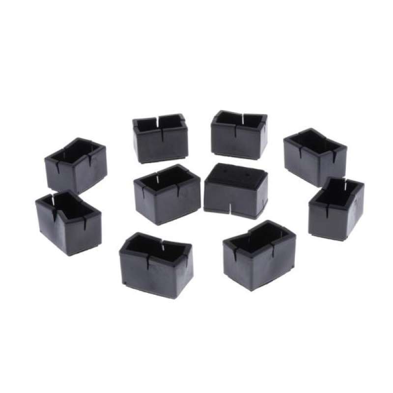 Promo 10 Pack Table Chair Leg Caps Floor Protector Rectangle Furniture ...
