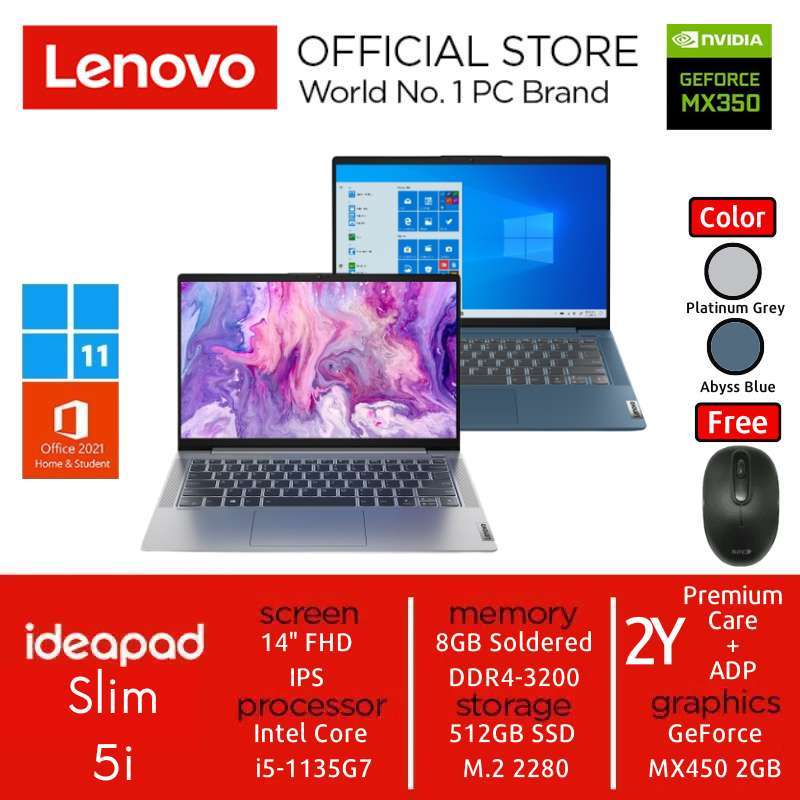 Jual Lenovo Ideapad Slim 5i Xrid Xsid Core I5 1135g7/8gb/512gb Ssd ...