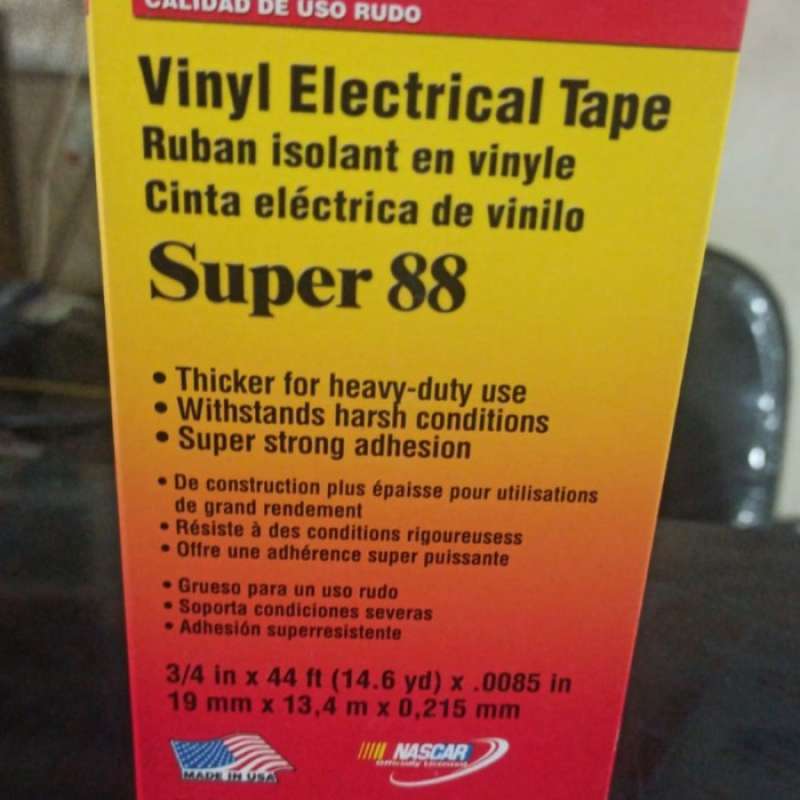 Promo 3M Scotch 88 Heavy Duty Grade Vinyl Electrical Tape 19Mmx13,4Mx0 ...