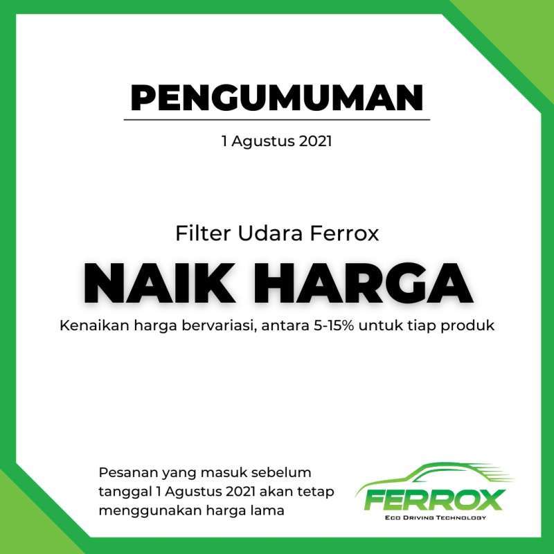 Jual Filter Udara FERROX Honda WRV (2022-UP) di Seller Ferrox Air ...