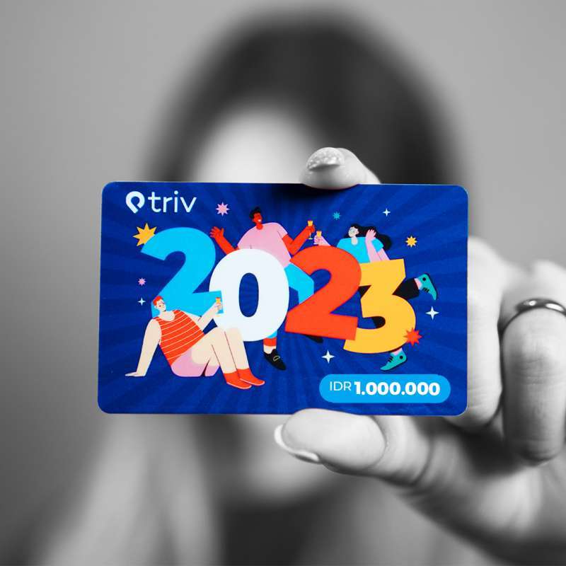 Jual Special Edition 2023 Voucher Fisik Crypto [rp 1.000.000] Triv ...