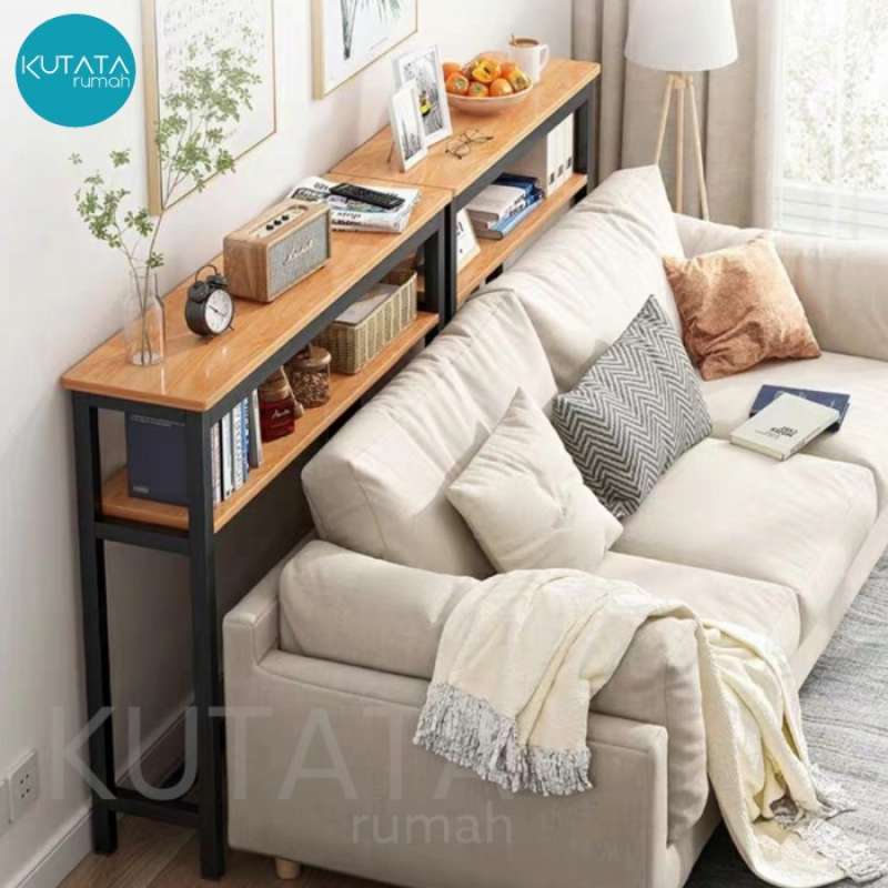 Promo Diy Meja Konsol Mnimalis/console Table/head Table/rak Buku Diskon ...
