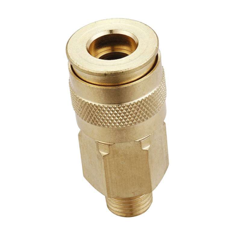 Jual 1/4 Quick Connect Coupler Pneumatic Fitting Tube Connector ...