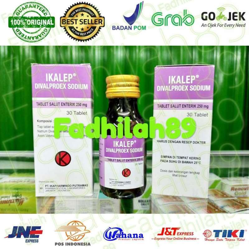 Promo IKALEP Tablet Divalproex Sodium Valproic acid 250 Mg (30 Tablet ...