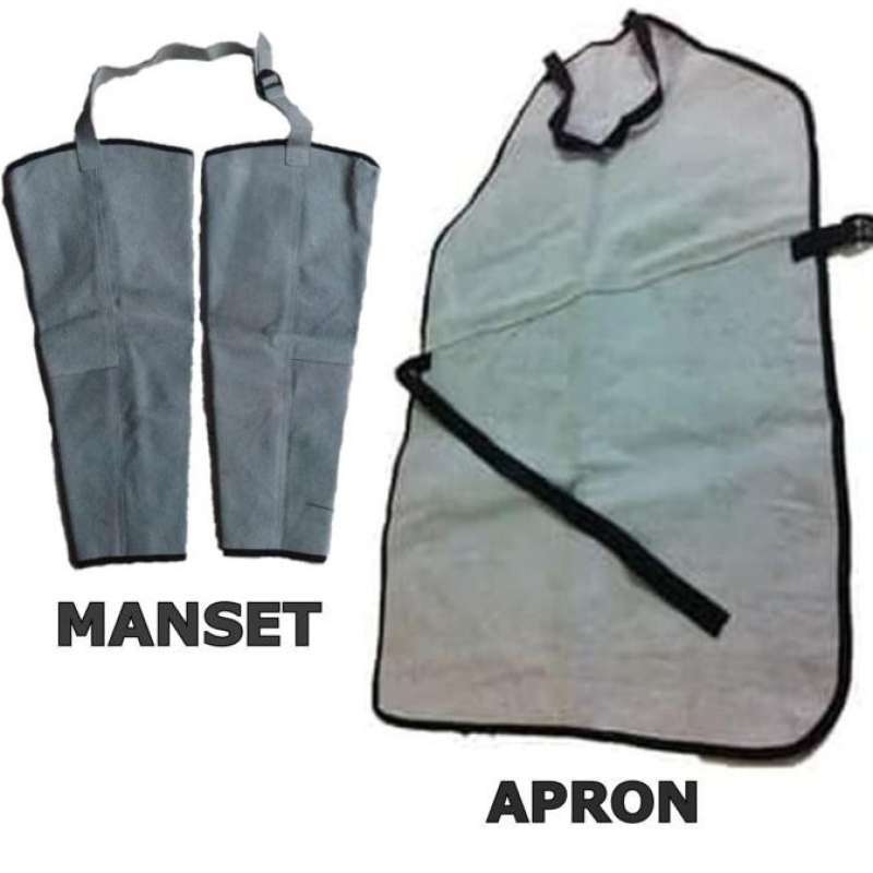 Jual Apron kulit / Apron Las / Apron Dada dan Apron Lengan / Manset di ...