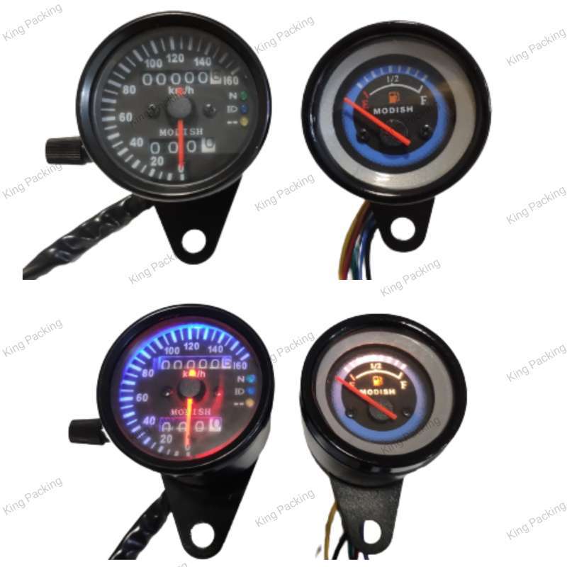 Jual Paket Speedometer Dan Amper Jarum Bensin Bulat Spidometer Spido ...