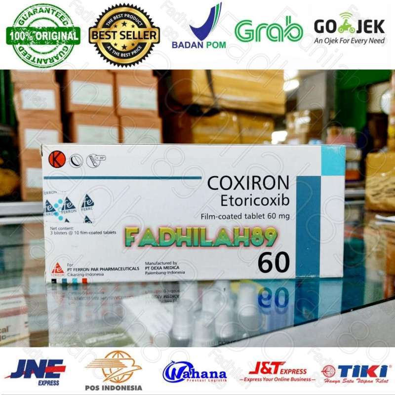Promo Coxiron 60 Etoricoxib 60 Mg Box (30 Tablet) ORIGINAL = Arcoxia ...