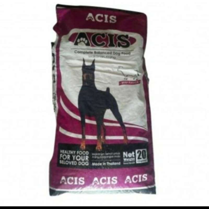 Jual Acis Dog Food 20Kg Beef Kargo di Seller DENTA PET SHOP - Kalibata ...