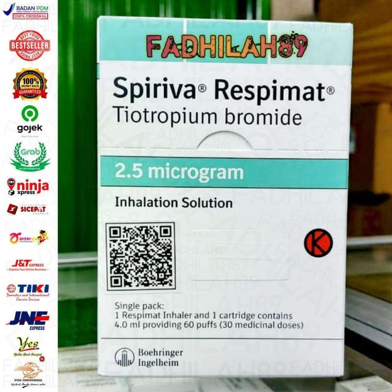 Promo Spiriva Respimat Tiotropium Bromide 2.5 Microgram ORIGINAL - Obat ...