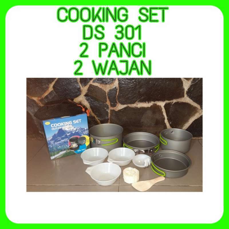 Jual Nesting Cooking set camping DS301 di Seller SPRING - Cengkareng ...