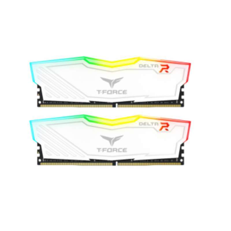 Promo Teamgroup Memory T-force Ddr4 Delta Rgb 2x8gb 3200mhz - White ...