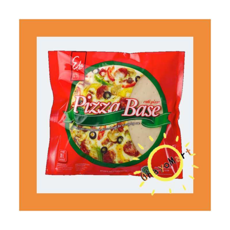 Promo Edo Pizza Base/ Pizza Dough/ Roti Pizza 15cm 120g Diskon 17% di ...