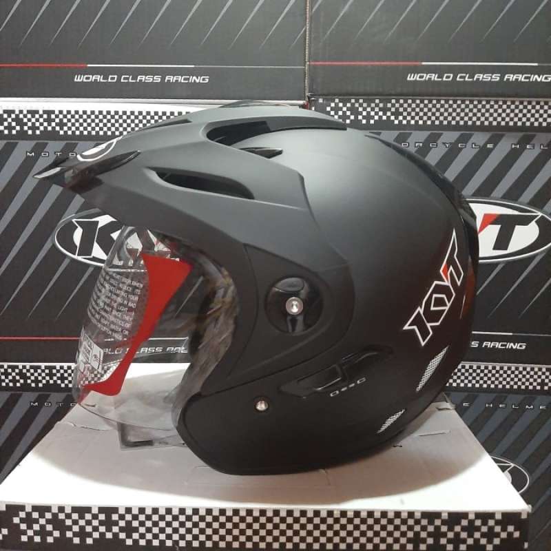 Promo Kyt Venom Solid Black Doft Diskon 35% Di Seller The Samz ...