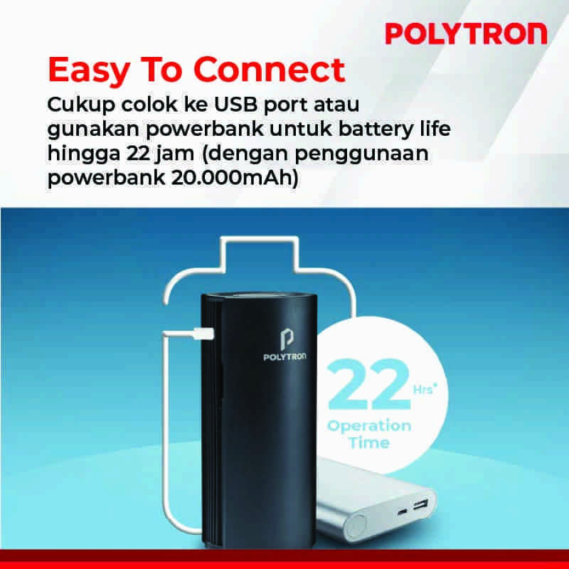 Promo Polytron Pcp-01 Airee Air Purifier Portable Hepa13 Filter Diskon ...