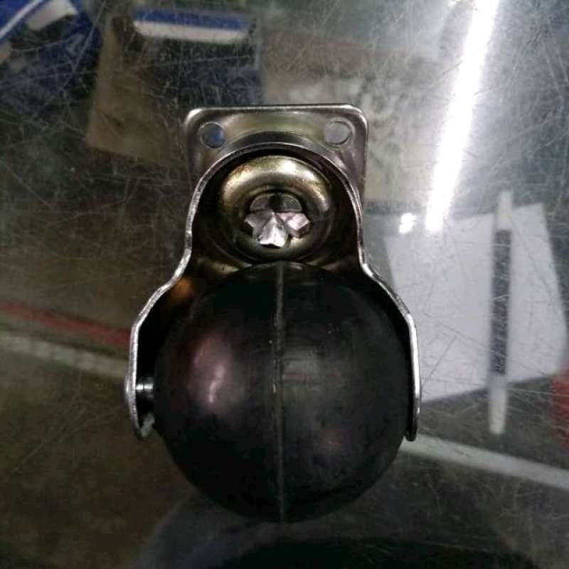 Jual Roda Etalase Roda Bulat Karet Skk Roda Kursi Lemari Rak 1box 4pcs ...