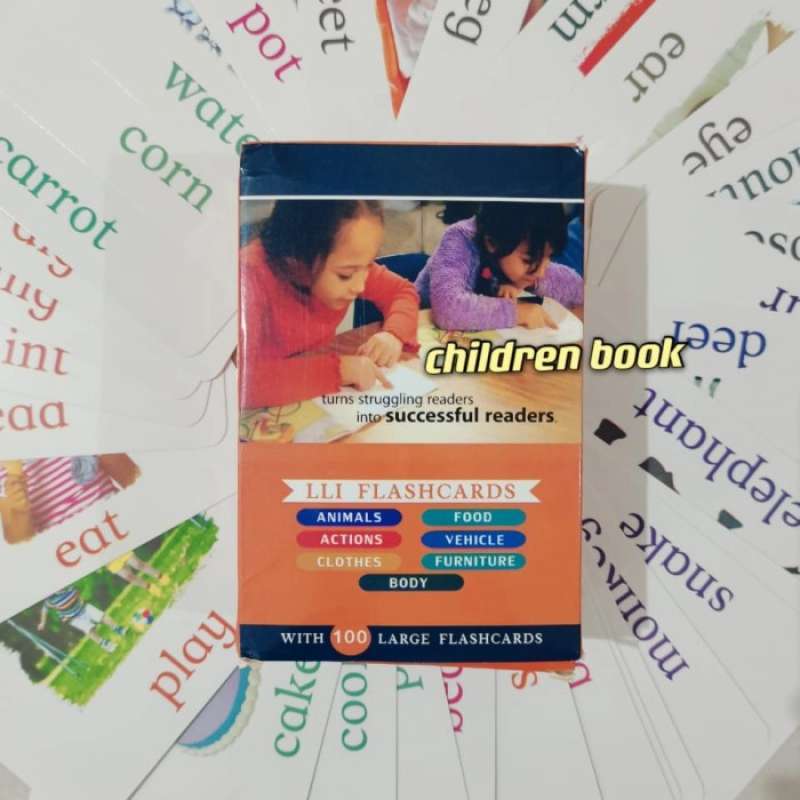 Promo English Flashcards 100 Sight Words For Children Diskon 23% di ...