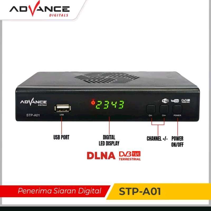 Jual STB ADVANCE SET TOP BOX DVB T2 STP A01 di Seller GBU+ - Mulyorejo ...