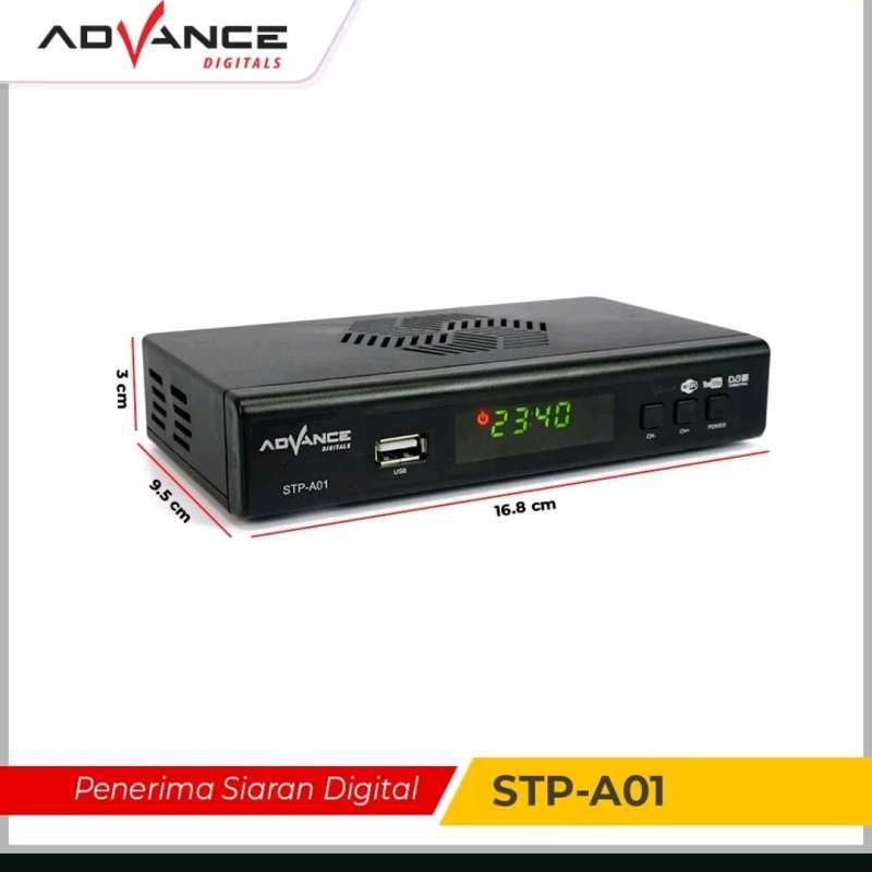 Jual STB ADVANCE SET TOP BOX DVB T2 STP A01 di Seller GBU+ - Mulyorejo ...