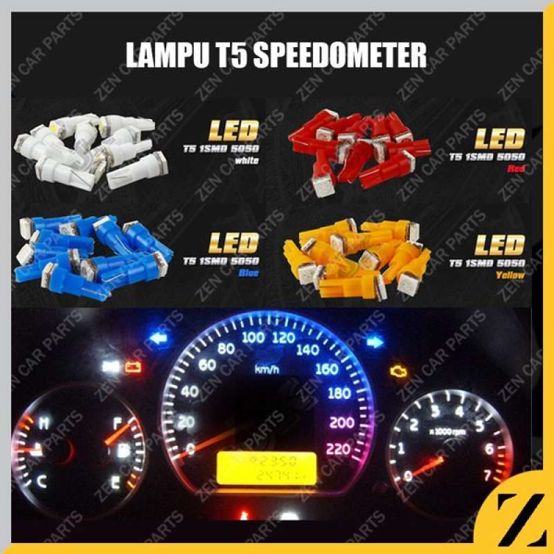 Jual Lampu LED T5 Speedometer COB Speed Panel Mobil Motor Dashboard ...