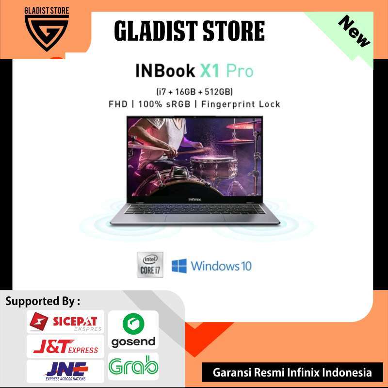 Promo Infinix Laptop Inbook X1 Pro core i7 16GB+512GB Diskon 7% di ...