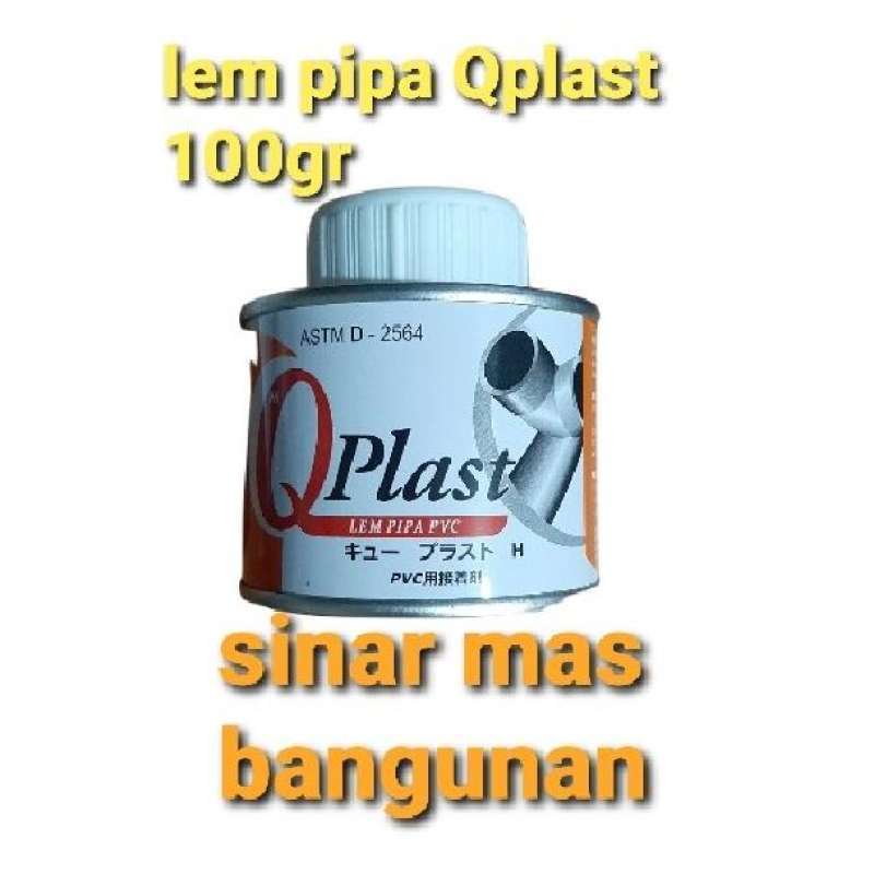Jual Qplast Lem Pvc Kaleng 100gr ,lem Pipa Kaleng Qplast 100 Gr,lem ...