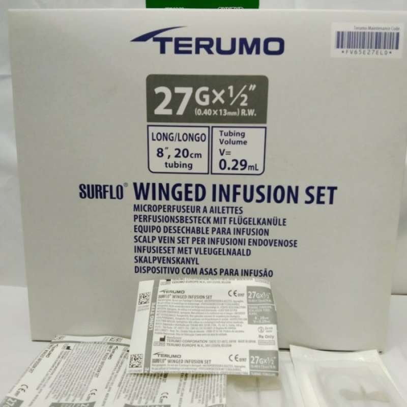 Promo wing needle terumo size 27G isi 100 pcs Diskon 20% di Seller Jum ...