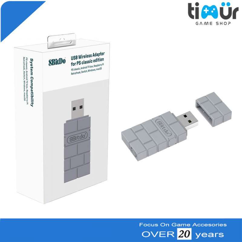 Promo 8Bitdo USB Wireless Bluetooth Controller Adapter PS Classic ...
