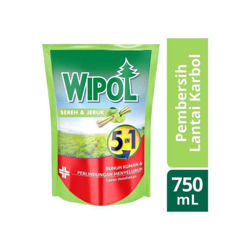 Jual Wipol Sabun Karbol Pembersih Lantai Sereh & Jeruk 750ml di Seller ...