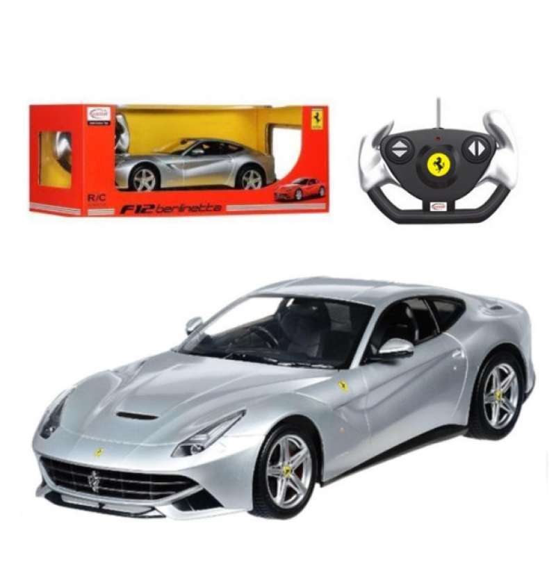 Jual Rastar Rc Ferrari F12 Berlinetta Remote Control 1/14 Scale Di ...