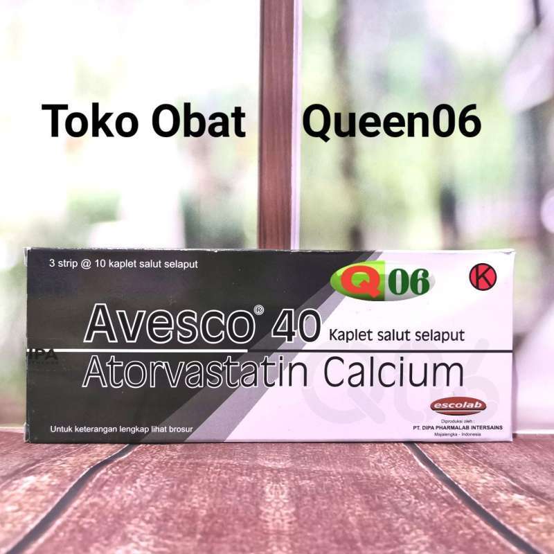 Promo Avesco 40 Mg Atorvastatin Calcium Obat Kolesterol Jantung Stroke ...