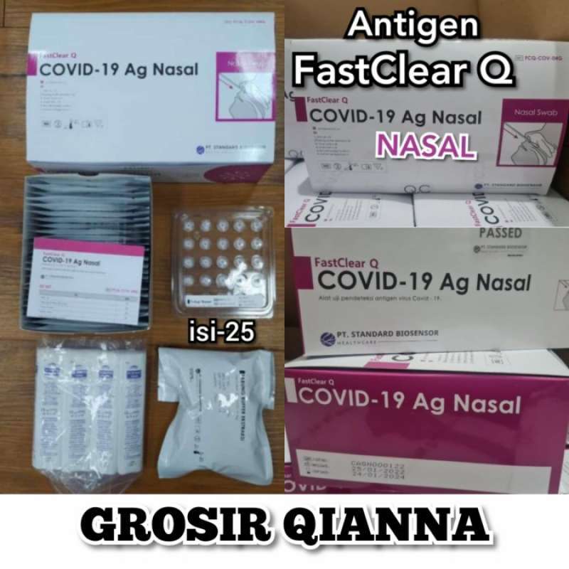 Jual ANTIGEN Naso dan Nasal SD Biosensor Fastclear Q Kemenkes Original ...