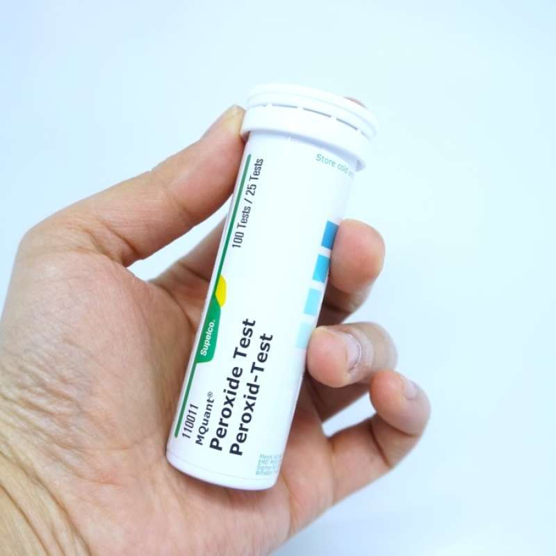 Promo Peroxide Paper |merck|1.10011.0001|test Kit|100 Tests Diskon 23% ...
