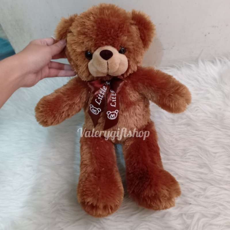 Jual Boneka Teddy Bear Beruang Coklat Little Bear 35Cm di Seller DENTA ...