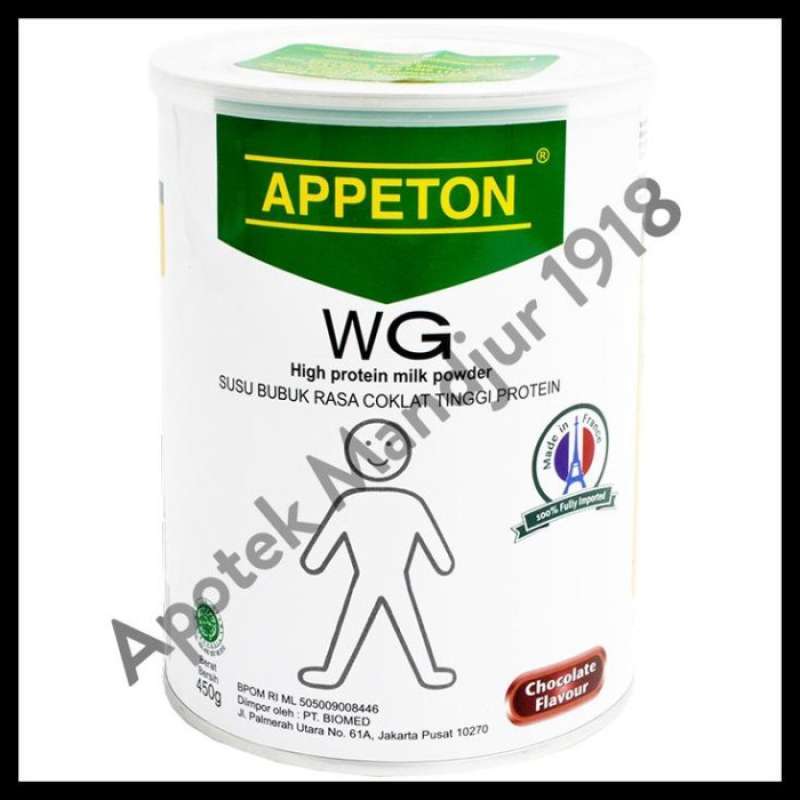 Promo New Appeton Weight Gain Adult Coklat 450 Gr - Susu Penambah Berat ...