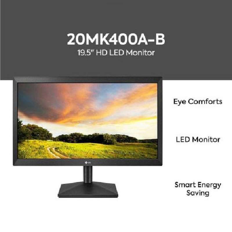 Jual Lg Monitor 20mk400a-b 20mk400 [dsub] Led 19,5 Inch Hdmi Di Seller ...