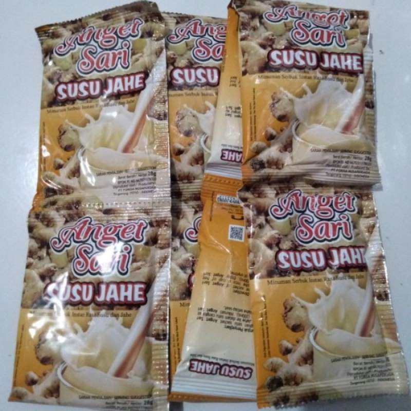 Jual 1 PAK Anget Sari Susu Jahe isi 5 Renceng x 10 sachet x 25 gram di ...