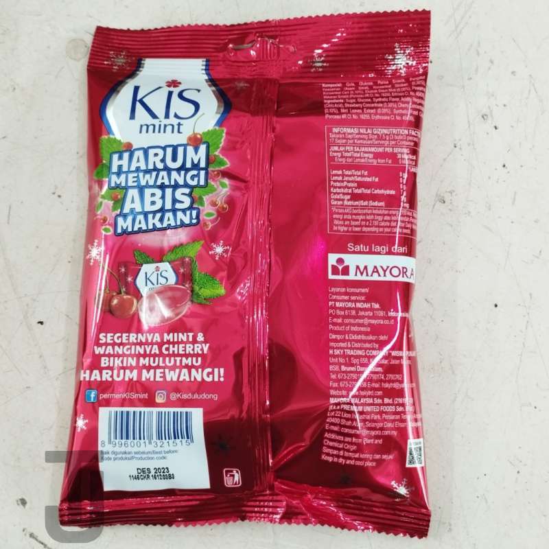 Jual Permen Kiss Cherry (Merah) - PAK di Seller tetapjaya II - Pejaten ...