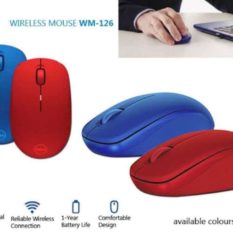 Promo Mouse Wireless Dell Wm126 - Mouse Dell Wm126 - 100% New Diskon 60 ...