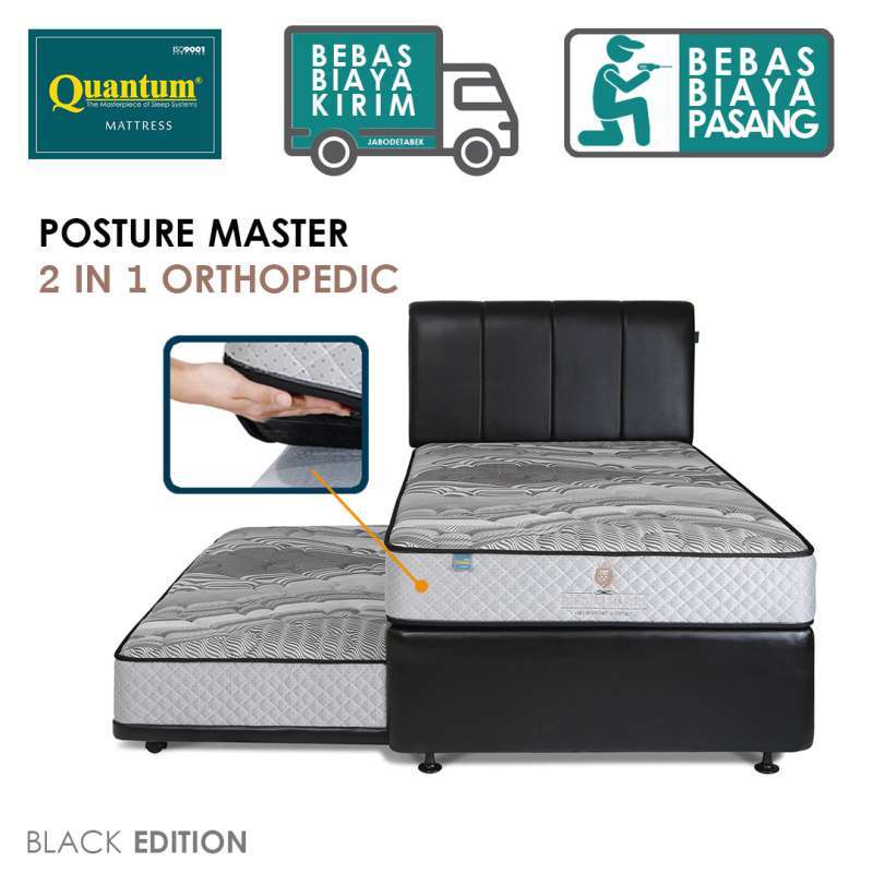 Promo Quantum Posture Master 2 in 1 - Kasur Orthopedic 2in1 Spring Bed ...