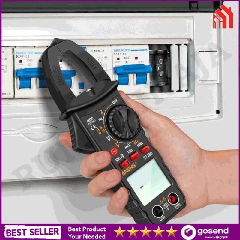 Jual Tang Ampere Multitester Digital Multimeter Meter Watt Ac Dc ...