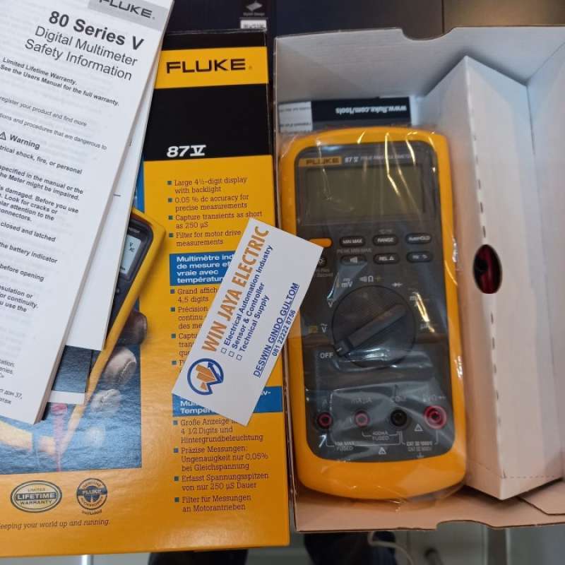 Promo FLUKE 87V TRUE RMS MULTIMETER Diskon 33% di Seller Umar Store ...