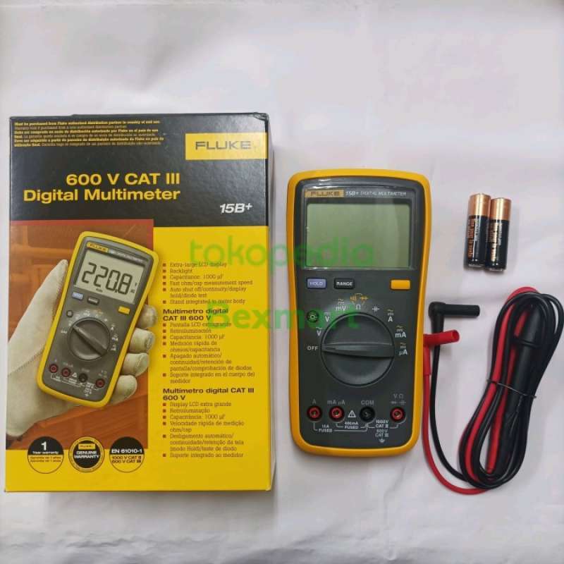 Jual Fluke 15b+ Digital Multimeter Multitester Avometer Fluke Di Seller ...