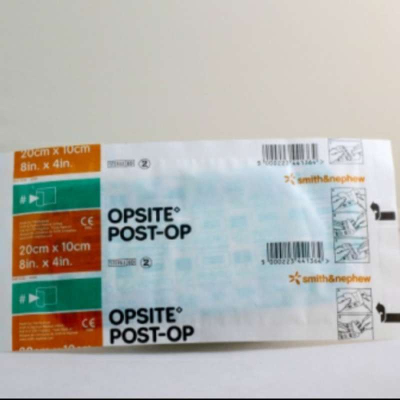 Jual Opsite 20cm X 10cm / Opsite Post-op 20cm X 10cm / Plester Anti Air ...