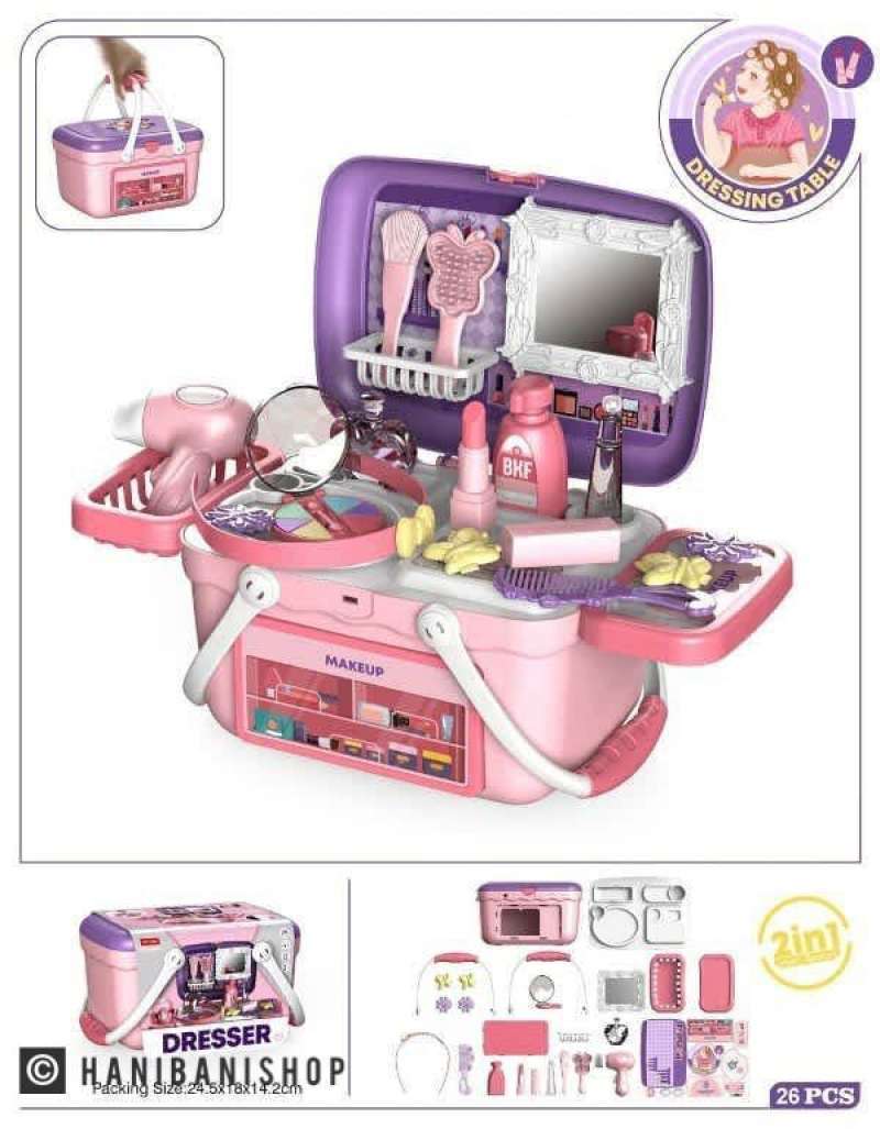 Promo Mainan Koper Keranjang Anak 2 in 1 Dengan Banyak Model Pretend ...