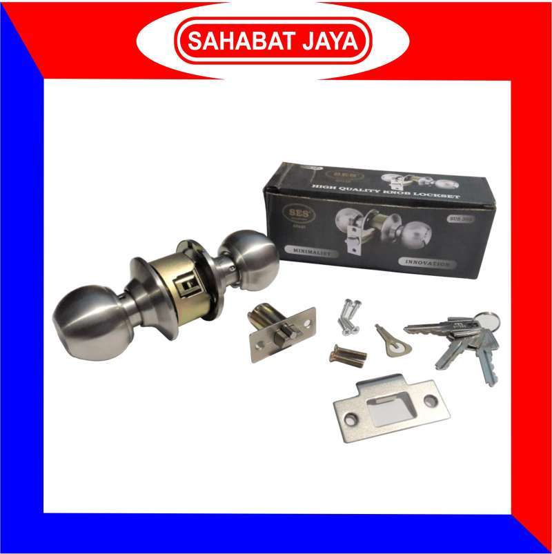 Jual Kunci Handle / Tarikan Bulat Pegangan Pintu Kamar Mandi WC SES ...